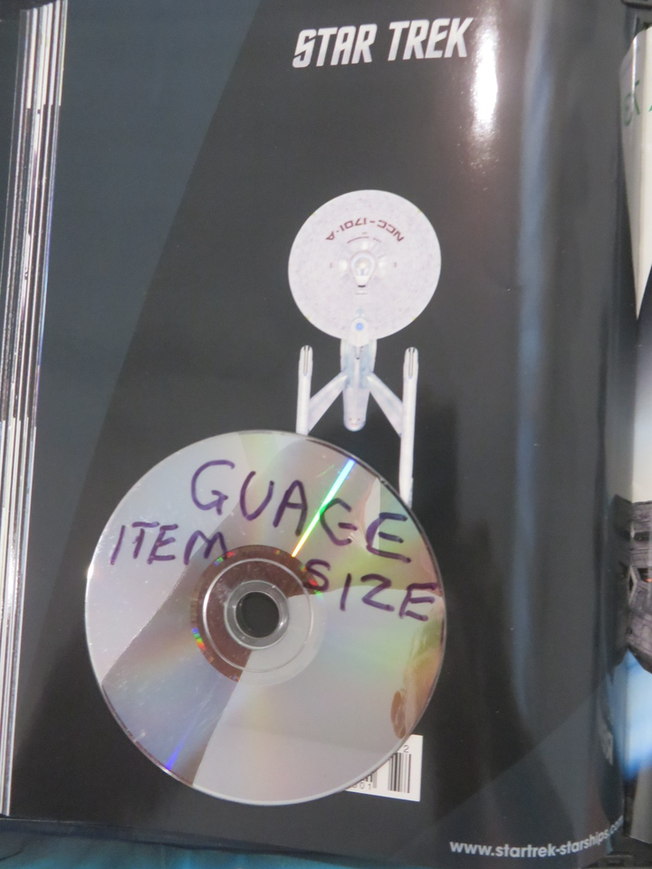 Eaglemoss Star Trek ~ #072 ~ USS ENTERPRISE NCC-1701-A ~ MAGAZINE ONLY ...