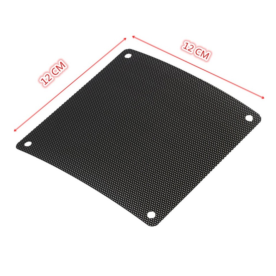 10 Pcs PC Fan Screen Practical Black Speaker Mesh PC Cooler Gauze ...