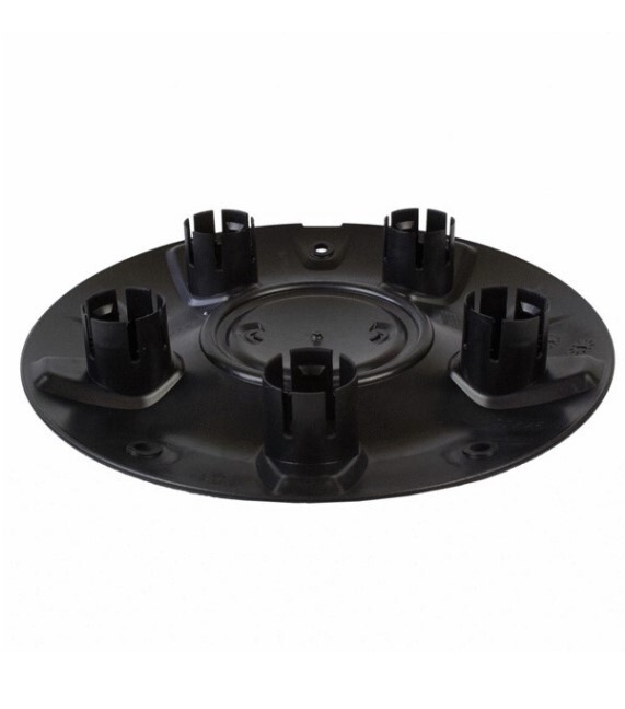 NEW OEM 15-25 Ford Transit 16" Wheel Cover Black Center Hub Cap Single ...