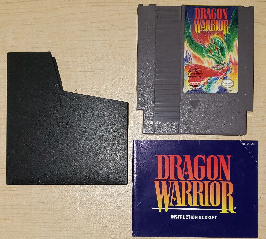 Dragon Warrior Nes Cartridge