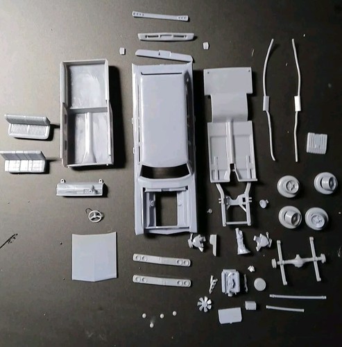 3D Printed 1968 Dodge Coronet Wagon 1/25th Scale Model Kit | eBay