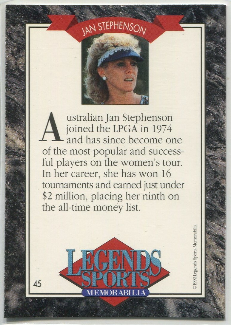 Jan Stephenson Sport Magazine Cover Interview: Jan Stephenson – The