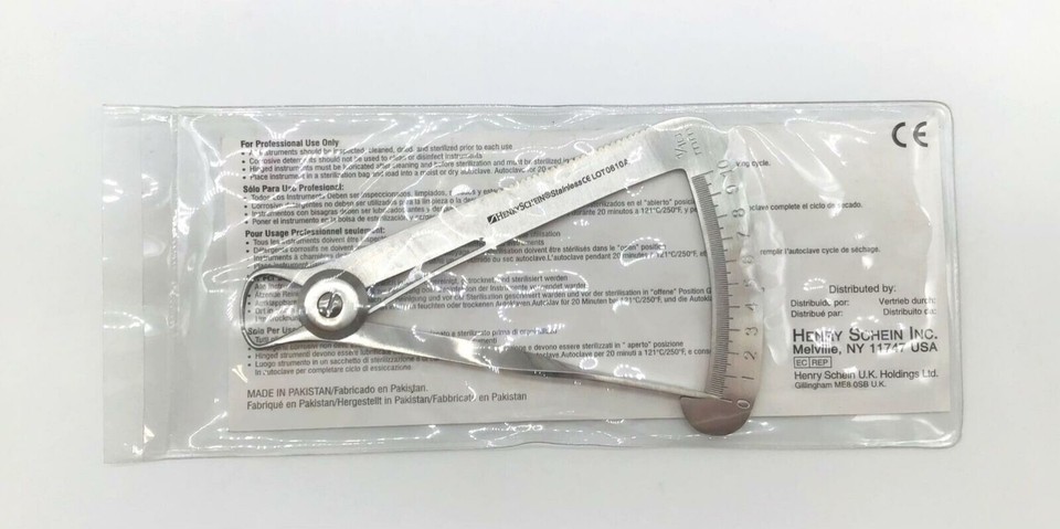 Henry Schein 900-4799 Iwanson Caliper Sharp for Metal - NEW | eBay