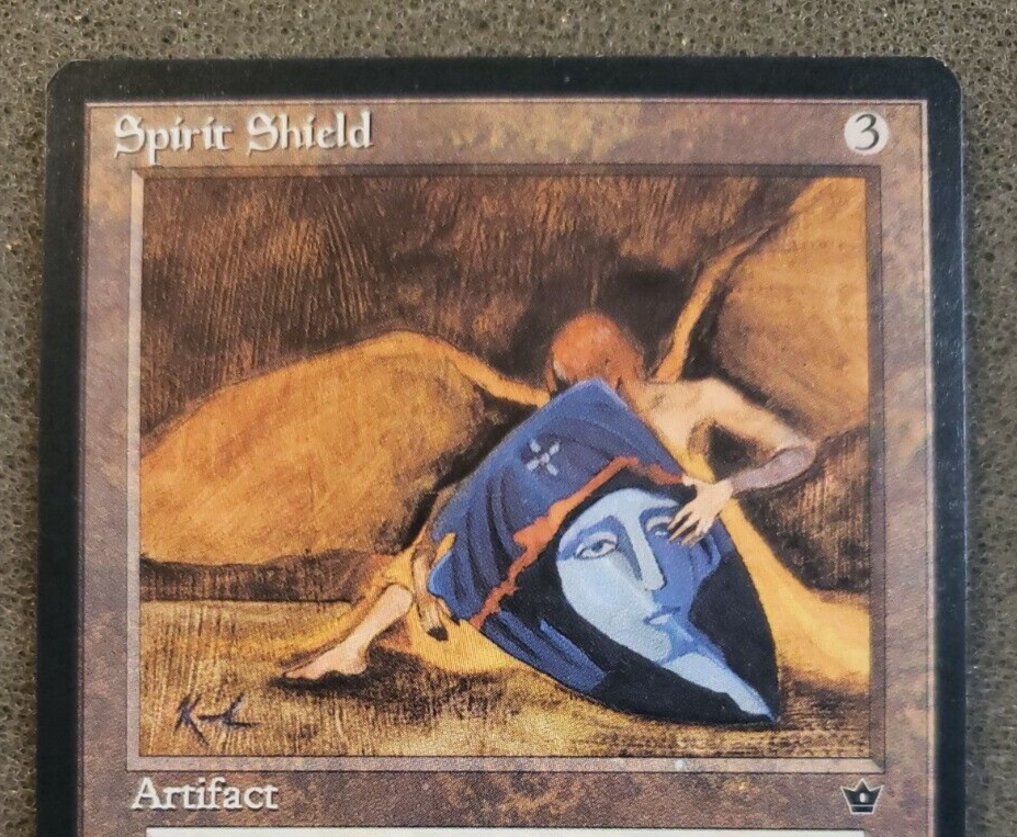 1x Spirit Shield - NM/MINT - Fallen Empires - SPARROW MAGIC MTG ...