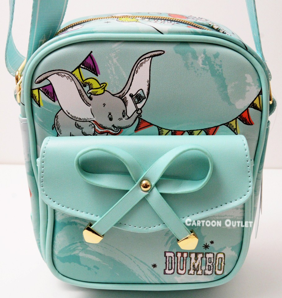 Disney Dumbo Purse Crossbody Ladies Small Travel Side Bag Vegan Leather ...