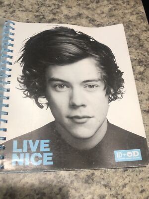 HARRY STYLES 1D One Direction Notebook | eBay