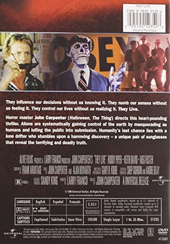 They Live 25192123528 | eBay