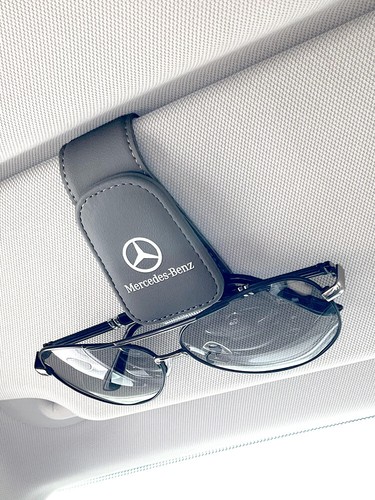 Car Sun Visor Glasses Storage Box Sunglasses Clip CardTicket Holder ...
