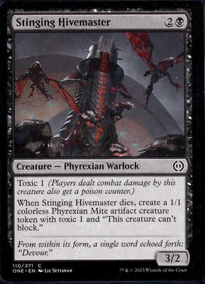 Stinging Hivemaster - 110 - NM - ONE - MTG - Magic the Gathering | eBay