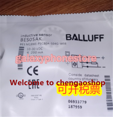 1PCS NEW FOR BALLUFF BES05AK BES M18MI-PSC80A-S04G-W08 proximity sensor ...