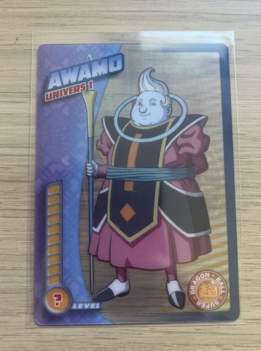 🇫🇷 Carte 65 Trading Card Dragon Ball Super Panini 065 Awamo Univers 1 ...