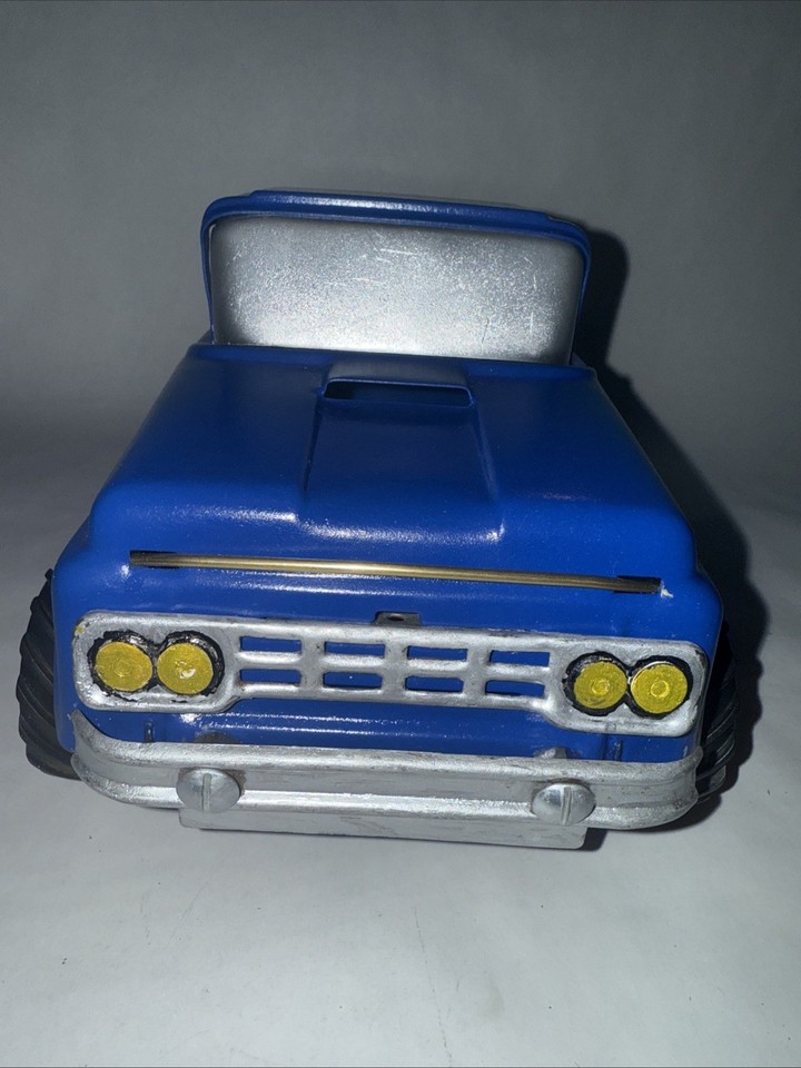 Vintage Buddy L Custom Deep Blue Pick Up, Pulling Truck | eBay