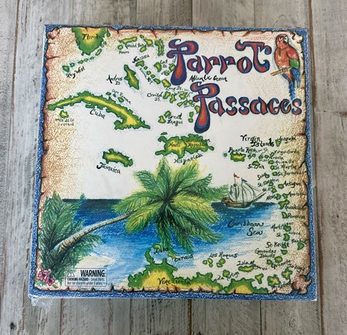 Parrot Passages Board Game Kickstarter Strategy Game Islands Sail NEW ...