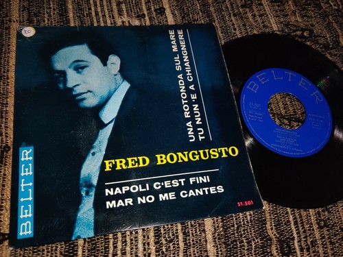 Fred Bongusto Mare Non Cantare/Napoli C’Est Fini +2 EP 45 7 " 1965 ...