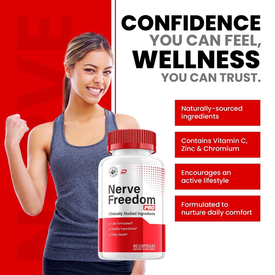 (5 Pack) Nerve Freedom Pro Capsules – NerveFreedom Pro Pills Advanced Supplement | eBay
