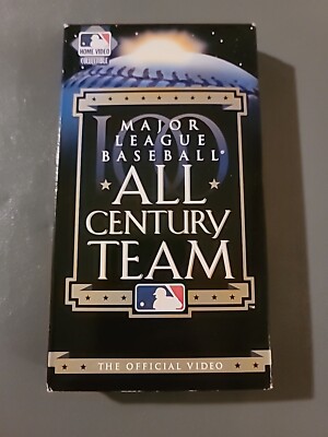 Major League Baseball: All-Century Team (VHS, 1999) 44004194334| eBay