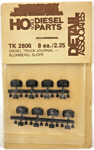 Detail Associates HO Scale #TK 2806 Diesel Truck Journal Blomberg Slope ...