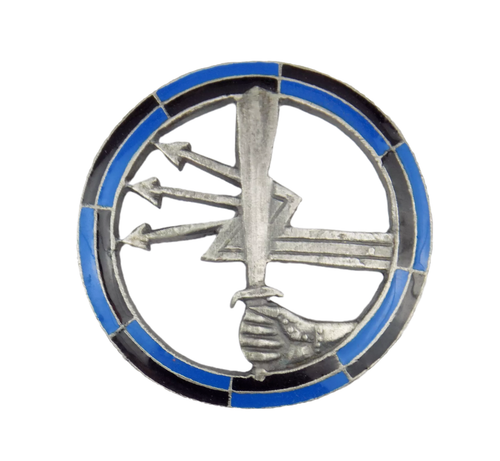 512 WW2 POLISH BADGE OF SIGNAL UNIT ARMED FORCES IN THE WEST POLAND | eBay