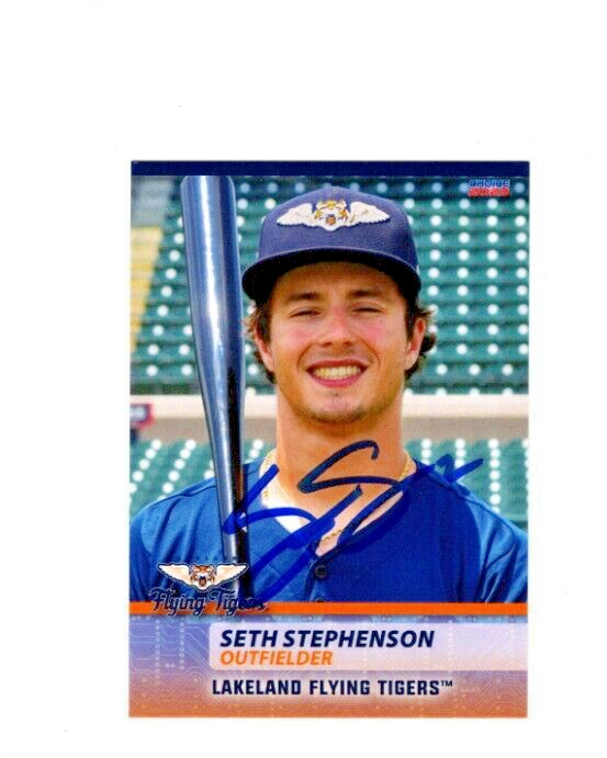 Seth Stephenson 2023 Lakeland Flying Tigers signed autograph baseball ...