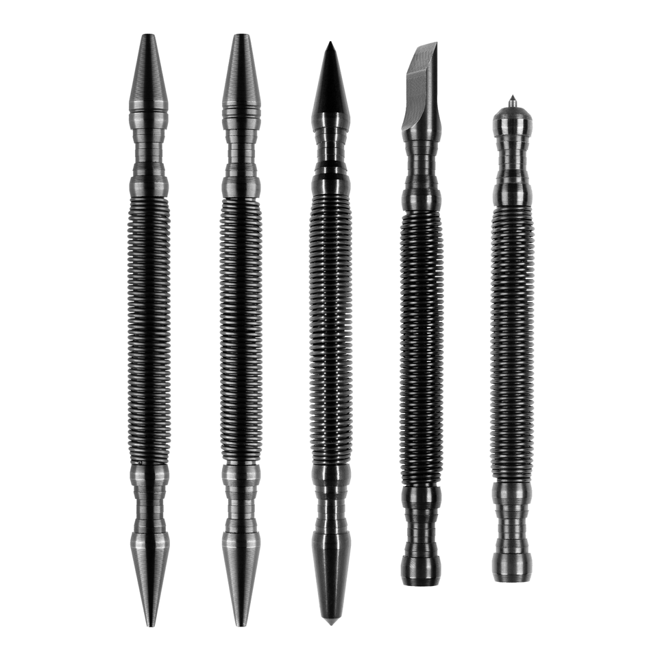 HIT Tool Deluxe Woodworking Collection Hammerless 5 Piece Spring Tool ...
