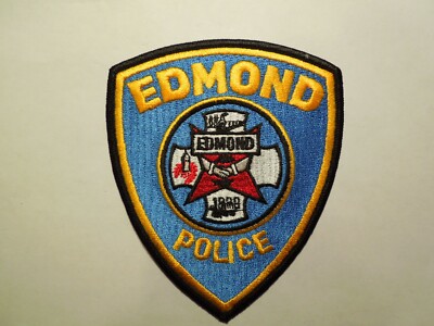 Vintage Edmond Oklahoma Police Patch W/ Town Seal | eBay Australia