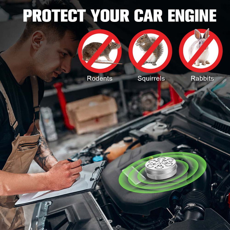 Rodent & Mouse Repellent for Car Engine – Peppermint Indoor Mice ...
