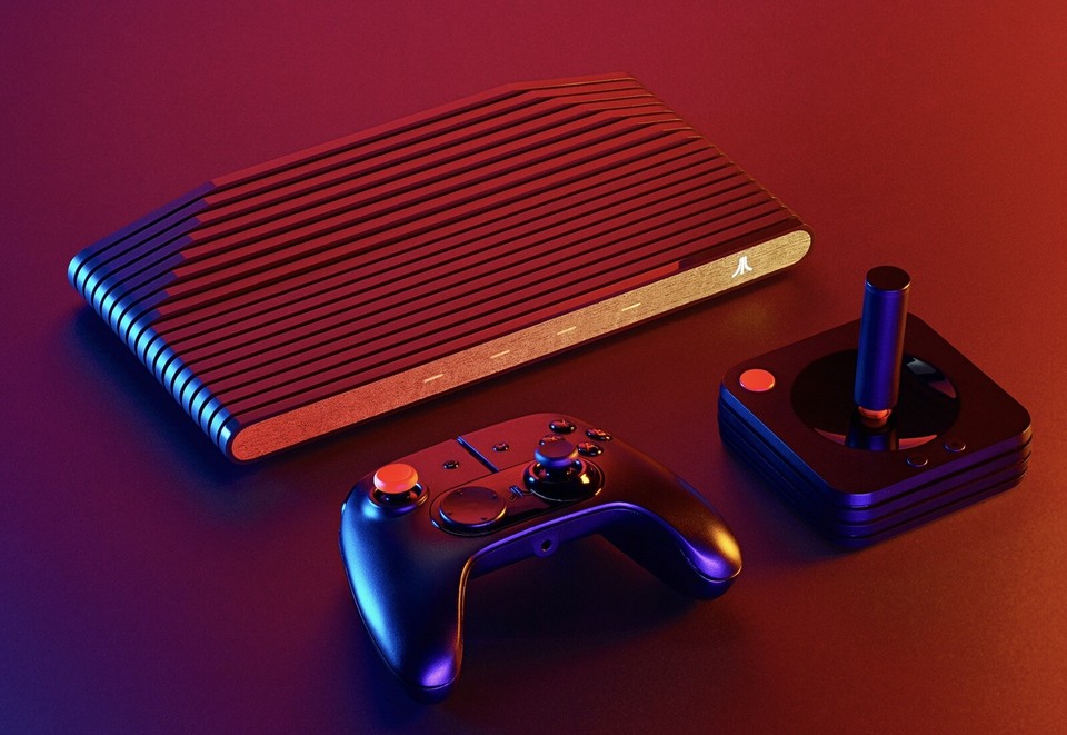 TWO Atari VCS 800’s 32GB Console All-In Bundles - Black Walnut - Both ...