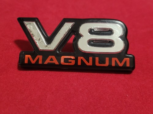 98-03 Dodge Ram Durango Dakota V8 Magnum Fender Emblem Badge Logo ...