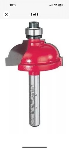 NEW Freud Genuine 5/16" Radius Classical Cove Bit With 1/4" Shank # 38 ...