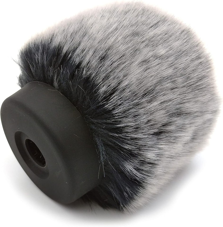 Fur windscreen Wind Shield Compatible for rode VideoMic GO II 2 VMGOII ...