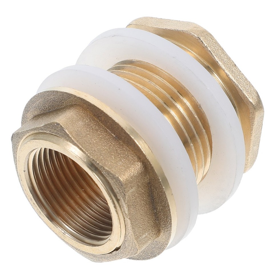 Brass Adapter Thread Pipe Fitting for Water Tank Hose Pvc Connector ...