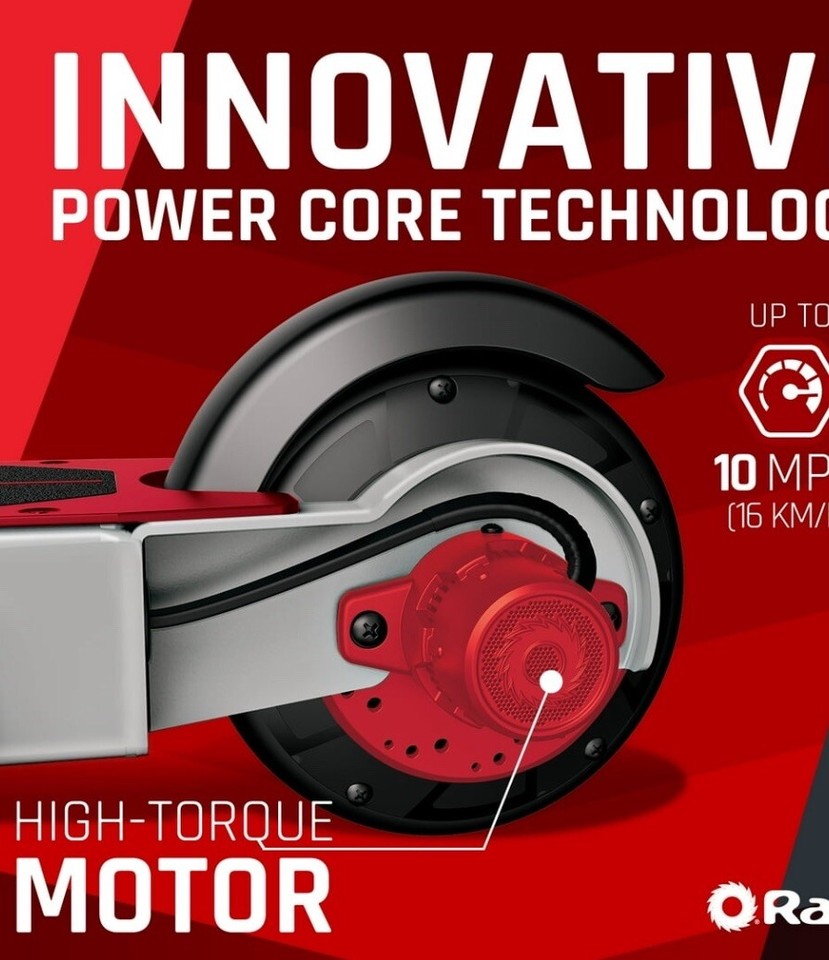 Razor Power Core E95 90W Kick Electric Scooter - Black/Blue ...