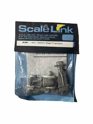 Scale Link 4mm 1935 MG Midget P Type Sports Miniature Metal Car Kit | eBay
