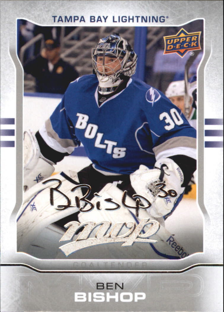 2014-15 (LIGHTNING) Upper Deck MVP Silver Script #85 Ben Bishop | eBay