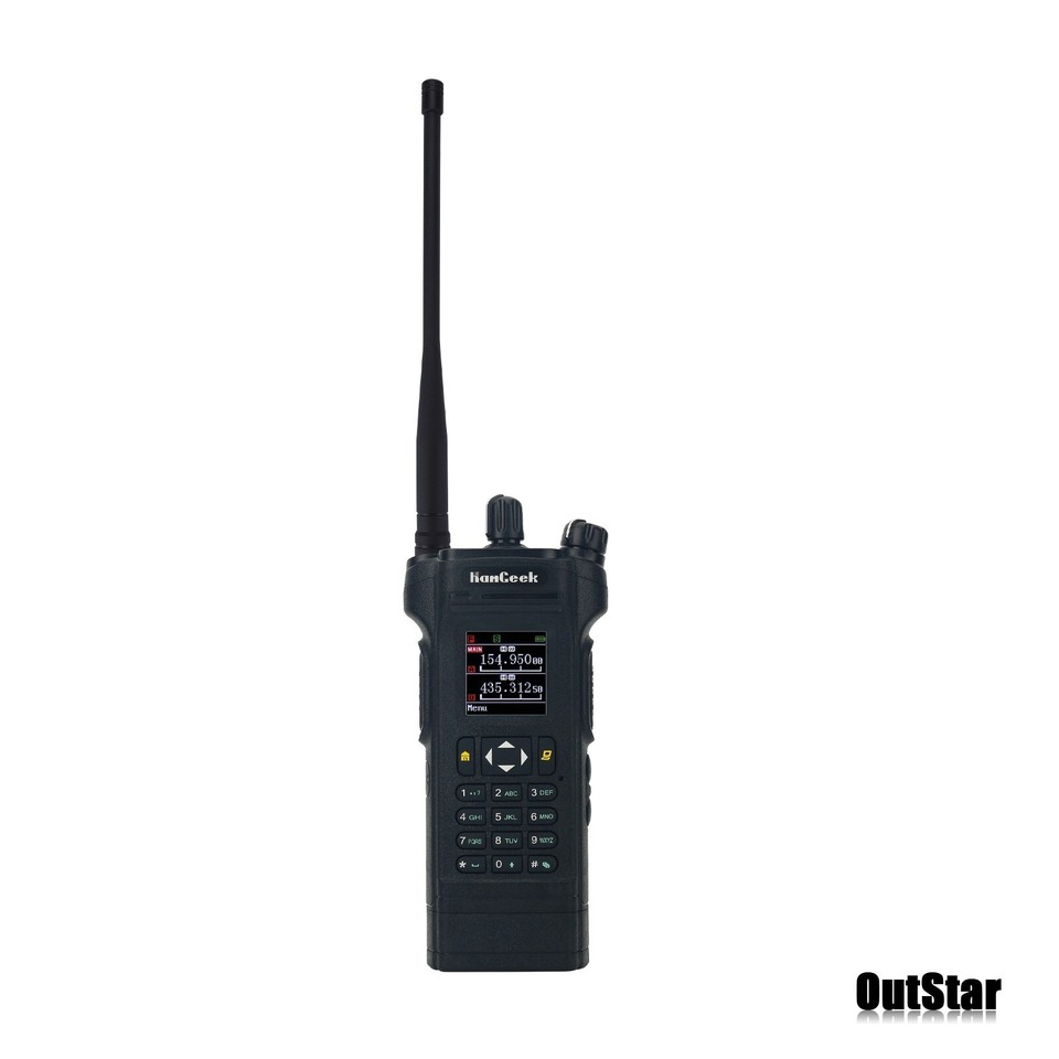 HAMGEEK APX-8000 VHF UHF Walkie Talkie Duplex Mode + Programming Cable ...