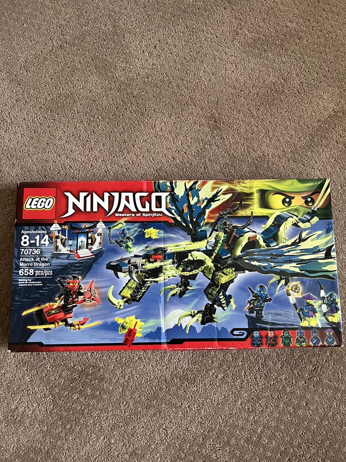 New Lego Ninjago Attack of the Morro Dragon 70736 | eBay