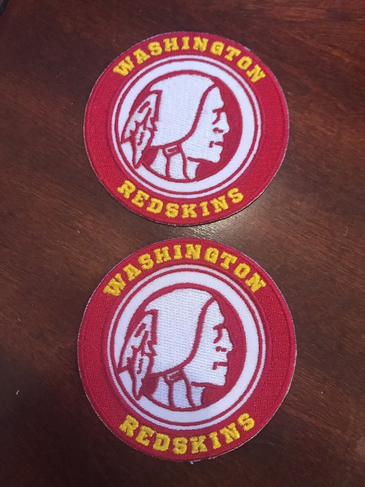(2) Washington Redskins & Washington embroidered iron on patch Patches ...