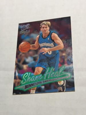 1996-97 Ultra #214 SHANE HEAL Rookie! Timberwolves! Brisbane ...