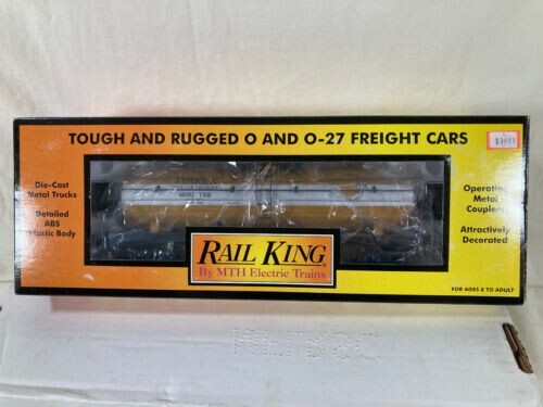 Rail King - MTH 30-7328 O/O27 TIMKEN Yellow Tank Car #60392 NEW! | eBay