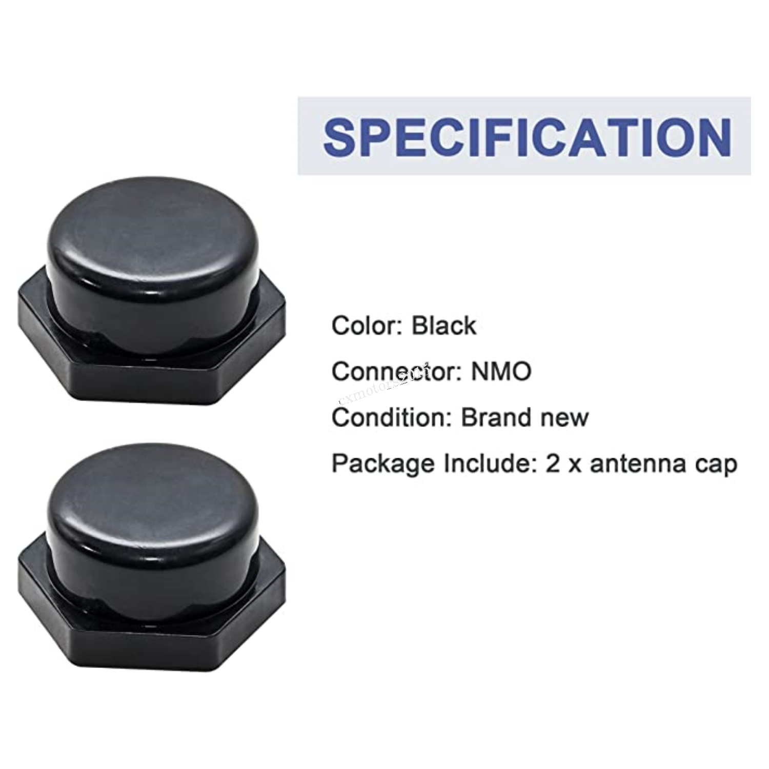 4 Pcs Rain Cap Cover To NMO HAM Radio Antenna Mount Protectors With O ...