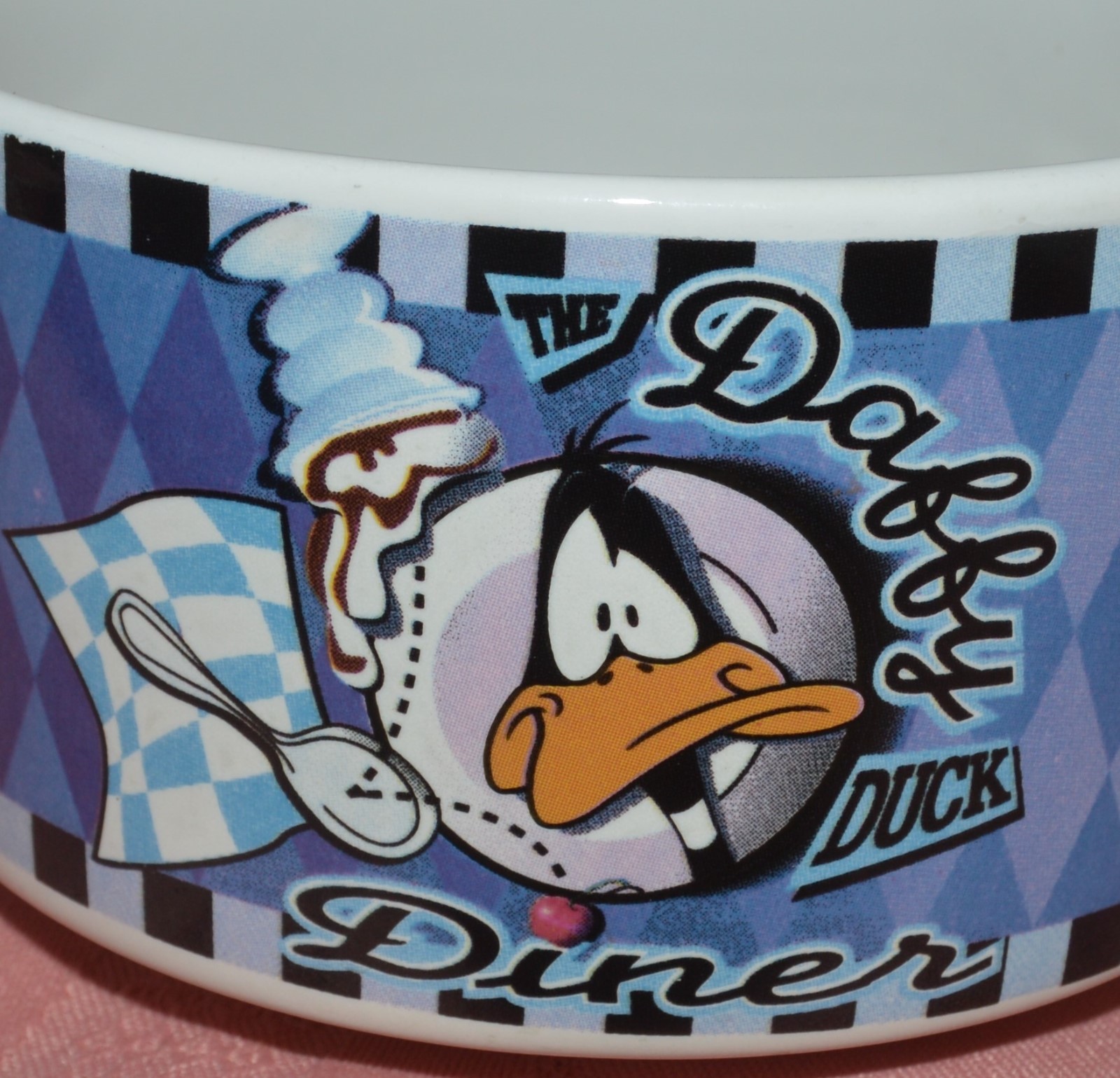 Daffy Duck Diner Coffee Soup Mug Warner Bros. 1998 | eBay