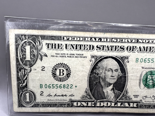 2013 B Series $1 Dollar Star Note B 06556822* Extremely Rare, Duplicate ...