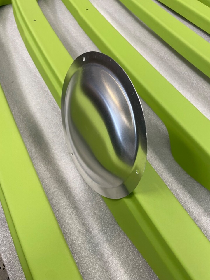 PA-28 Cessna 172 152 140 SLICK Aircraft Wheel Cover Hubcaps 7.25" Dia ...