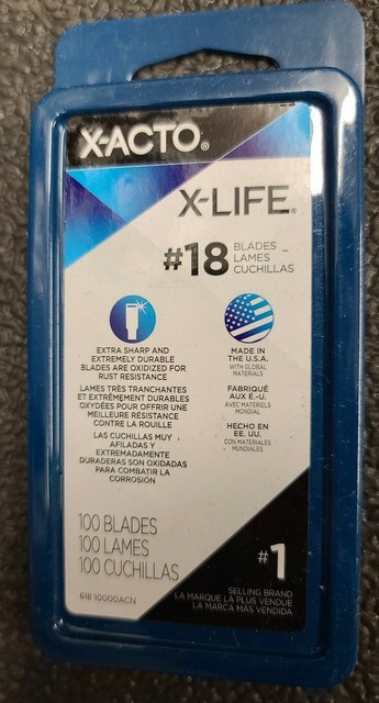 X-ACTO Xacto X618 Blades 18 Pkg 100 for sale online | eBay