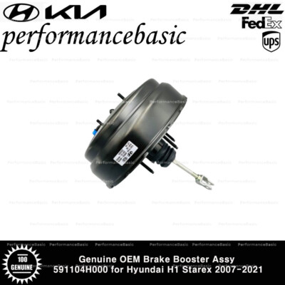 Genuine OEM 2007-2021 Hyundai H1 Starex Brake Booster Assy 591104H000 ...