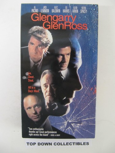 Glengarry Glen Ross , Al Pacino, Jack Lemmon, Ed Harris VHS Movie | eBay