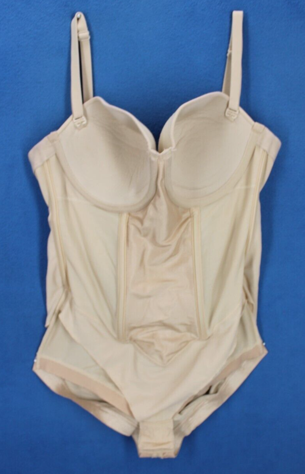 Maidenform 1256 Underwire Lined Girdle Beige Bra Size 38C #H1388 | eBay