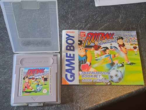 Nintendo Game Boy Football international avec notice FAH jeux video ...