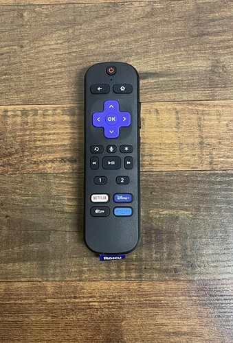 Roku Select Smart Tv Remote W / Voice RC-EL3 3026000134 Netflix Disney+ ...