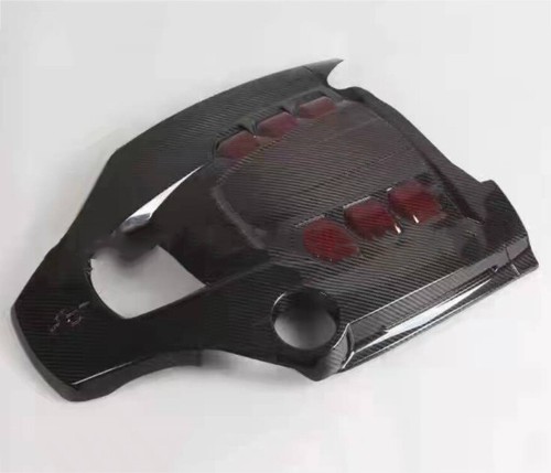 Carbon Fiber Front Engine Cover Lid Protector For 2014-2022 Maserati ...